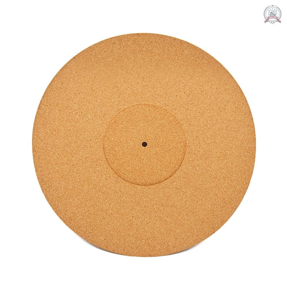 12 นิ้ว Turntable Cork Mat เครื่องเล่นบันทึก Pad สําหรับไวนิลเครื่อง ...
