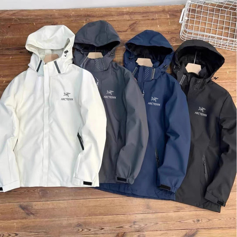 Arcter Men Outdoor Sports Waterproof Coat Mountaineering Hooded เสื้อ ...