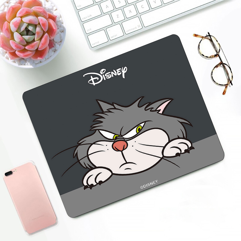 Disney Cinderella Lucifer Cat Gaming Mouse Pad XS แผ่นรองเมาส์ขนาดเล็ก ...