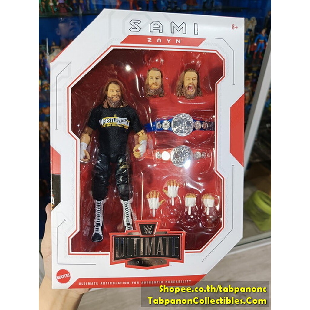 [2024.06] WWE Ultimate Edition Wave 21 Sami Zayn Action Figure | Shopee ...