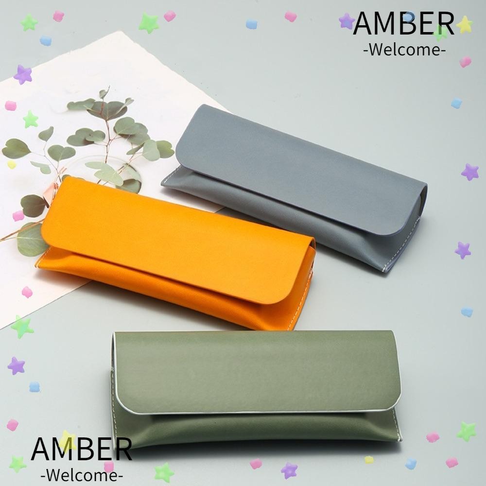 แว่นตา AMBER , PU หนัง Hard Shell แว่นตากันแดดป้องกันกล่อง,คุณภาพสีทึบ ...
