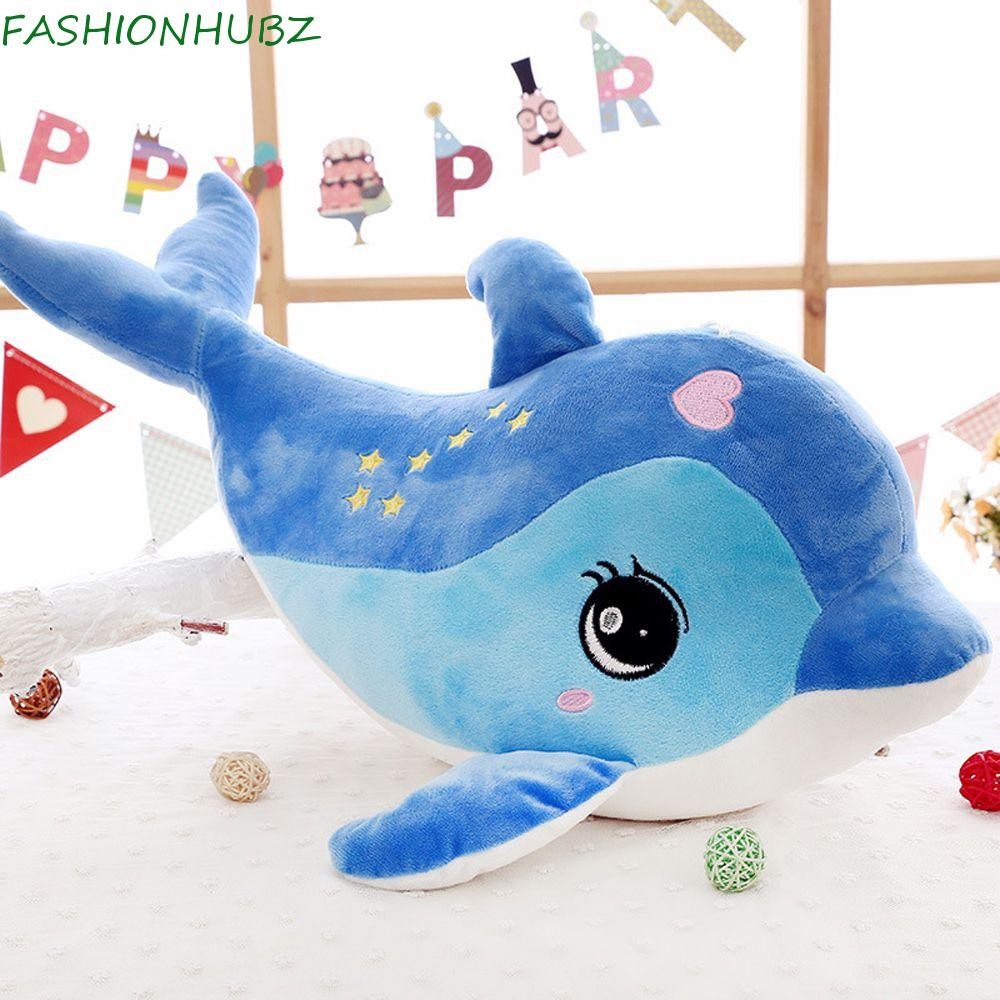 Fashionhubz Dolphin Plush Toy Creative Kawaii Peluche Dolphin Ragdoll ...