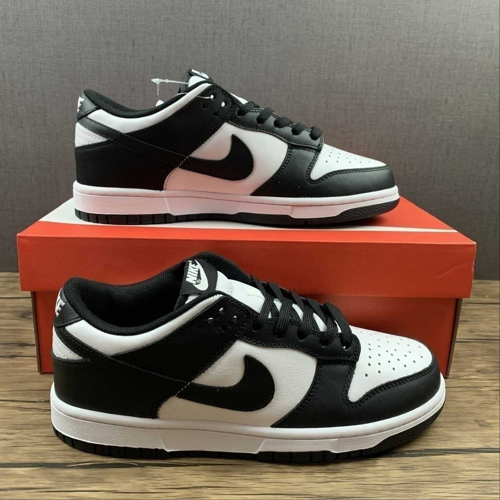 พร้อมส่ง- SB Dunks Low Black/White Panda High End Quality WTLZ | Shopee ...