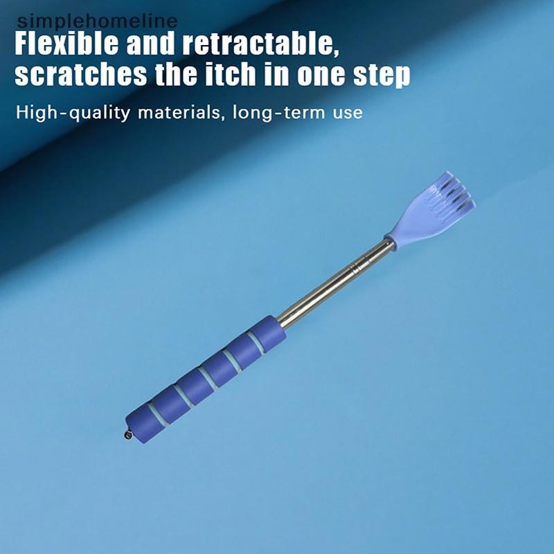 [simplehomeline] 1 ชิ้น Telescopic Back Scratcher แบบพกพาขยาย Back ...