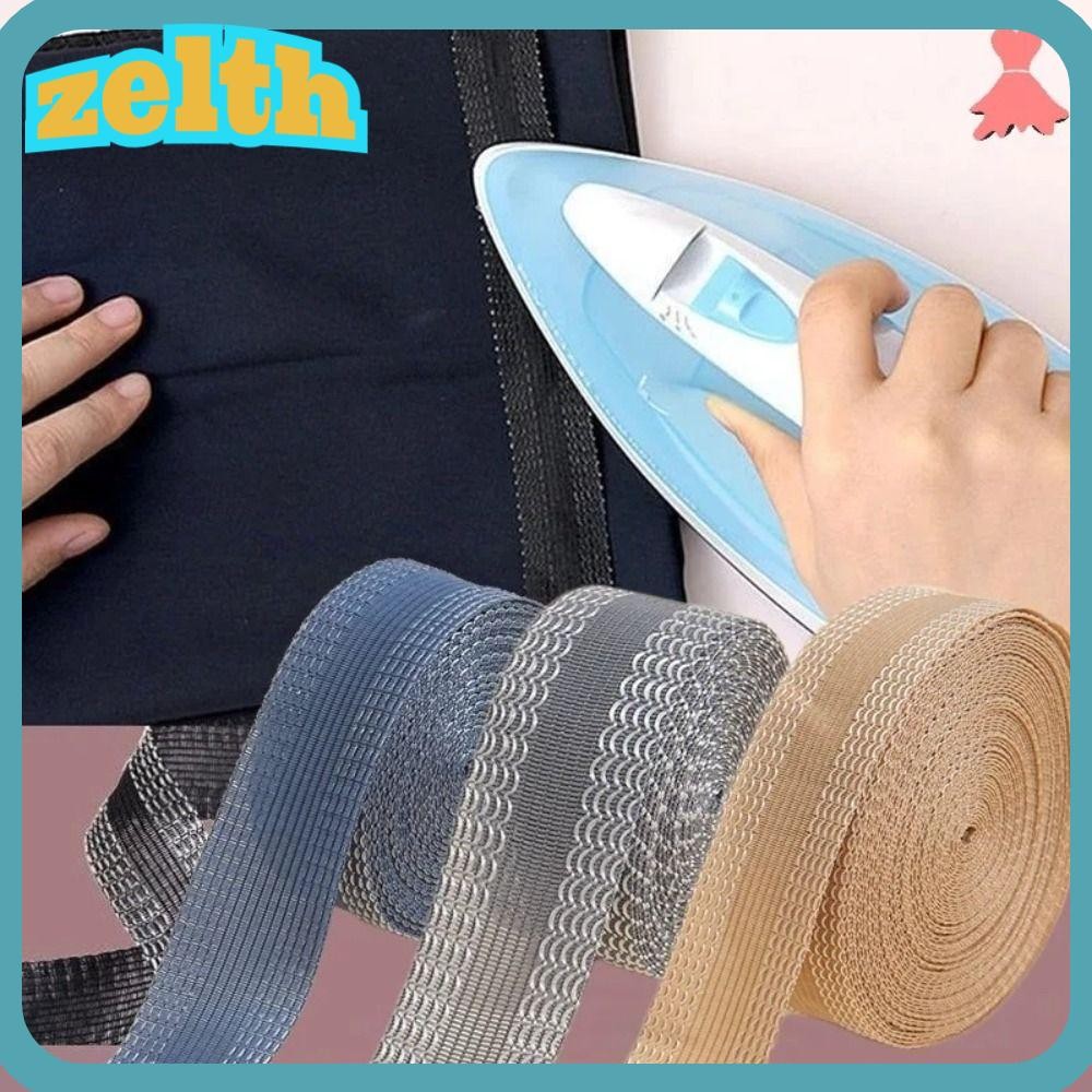 ZELTH Pants Edge Shorten Self-Adhesive Tape, Quick Paste DIY เย็บเครื่องมือกางเกง Edge Shorten ...