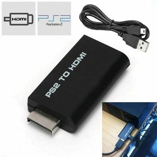 สั่งซื้อเลย! ตัวแปลง PS2 To HDMI Converter อแดปเตอร์ PS2 เป็น HD แบบ ...