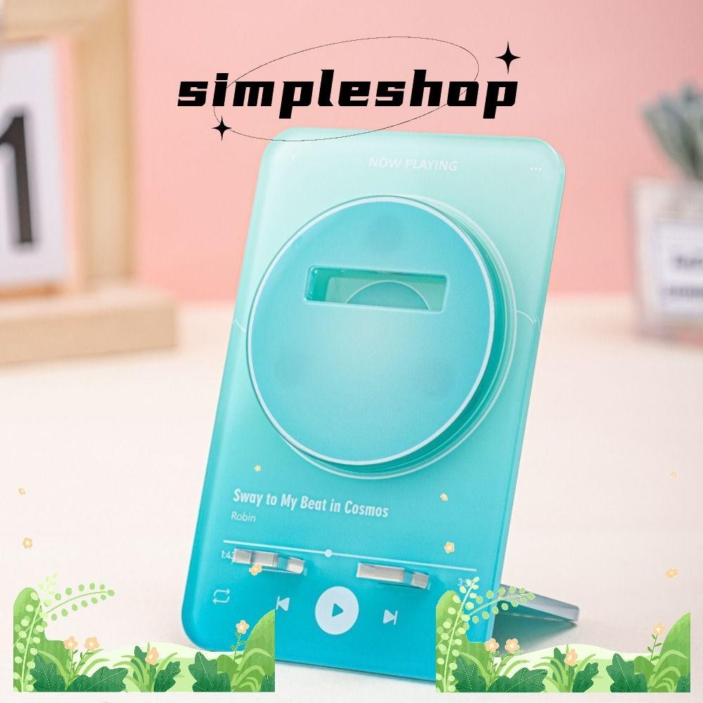Simple กล่องแสดงอะคริลิค, MP3 Music Series CD Square Badge Storage ...