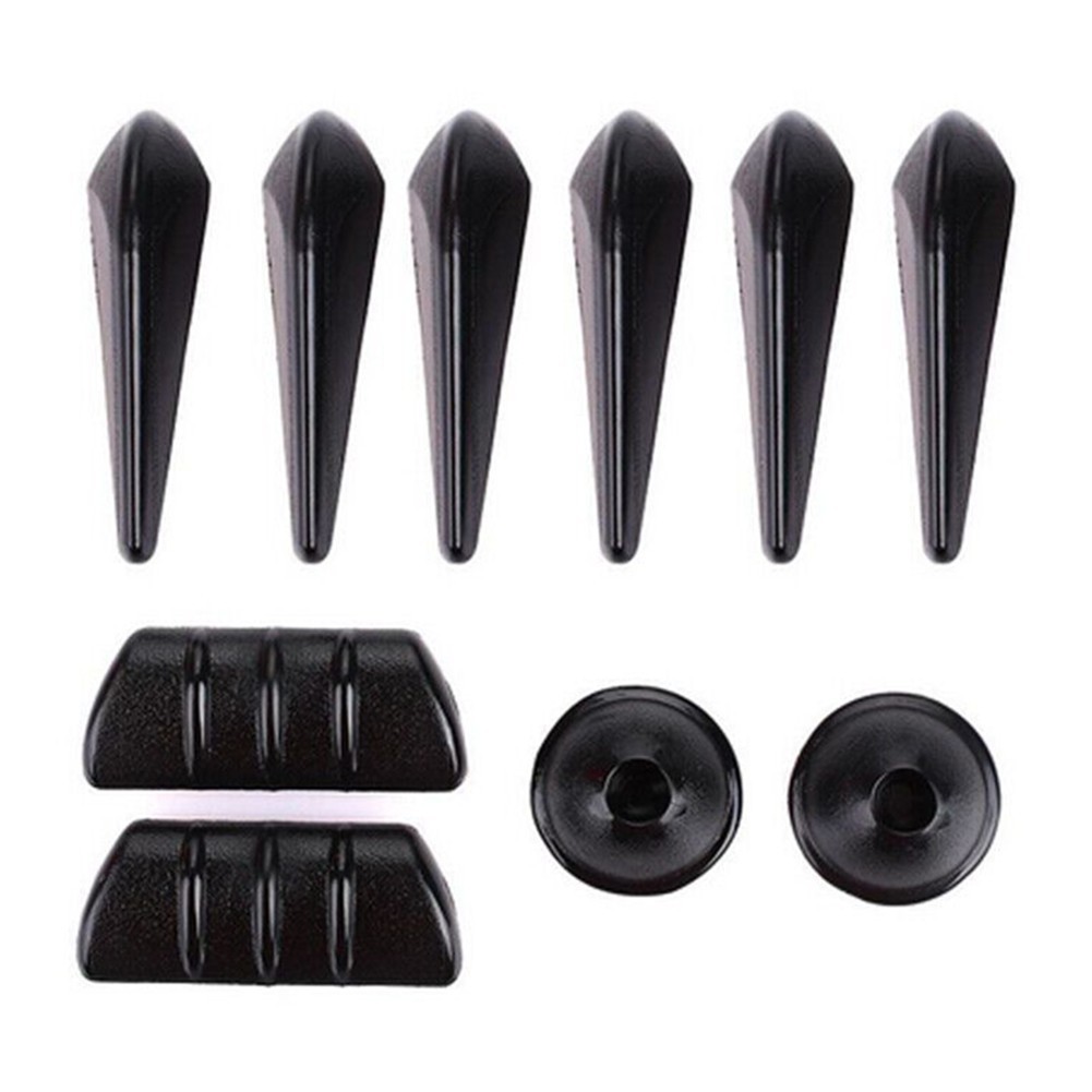 [bestshe 0709] 10 ชิ้น Universal Car Fairing Body สปอยเลอร์สติกเกอร์ลด ...