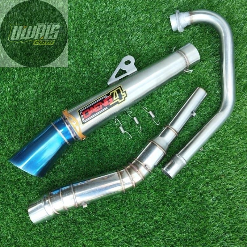 เปิดกระป๋องดาว sai4 ทรงกรวยไอเสีย 1 ชุดข้อศอกใหญ่ Tmx 125/155 Tmx 150 ...