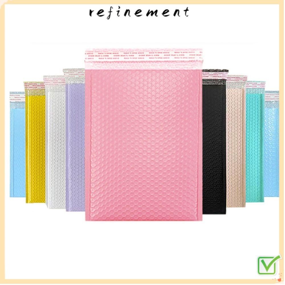 Refinement 10 ชิ้นซองจดหมายเบาะ, Self Seal PE Bubble Mailers, ฟิล์มมุก ...