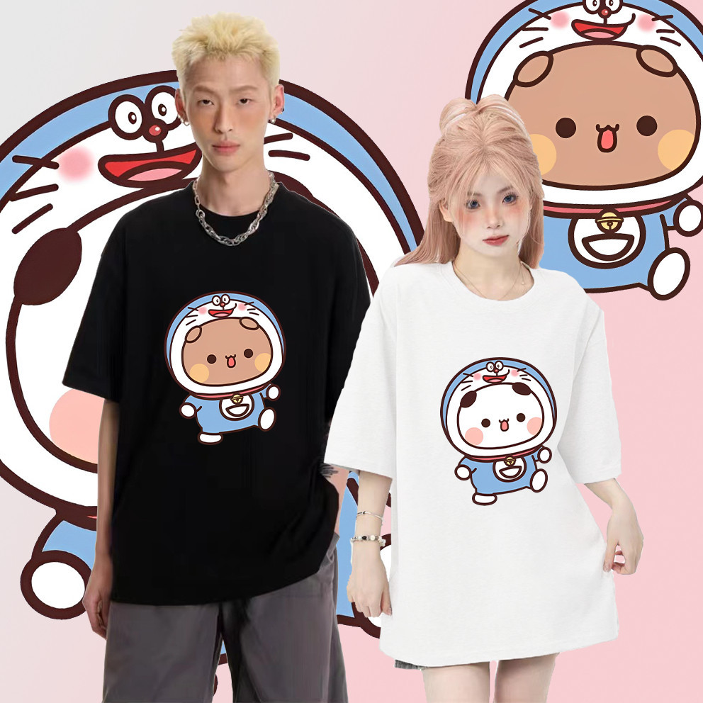 [สุดฮิต]ใหม่ สื้อชุดคู่ น่ารักBubu Dudu Couple T-Shirt ผ้าCotton 100% ใส่ได้ ทั้ง ชาย ใส่สบาย ...
