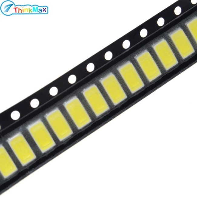 ของแท้100%! 100 ชิ้น 5730 5w-150ma 50-55lm 6500k แสงสีขาว Smd 5730 Led 5730 ไดโอด | Shopee Thailand