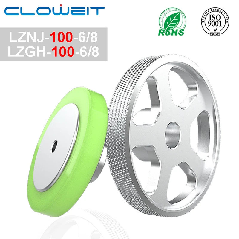 Cloweit 100 MM Polyurethane Metal Synchronizer Rotary Encoder เครื่อง ...