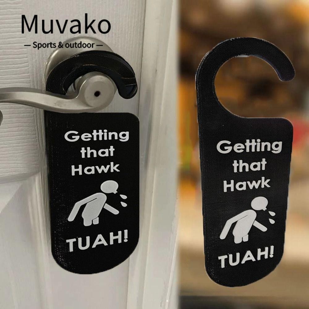 Muvako Getting That Hawk Tuah!, อะคริลิค Black Hawk Tuah แขวนประตู ...