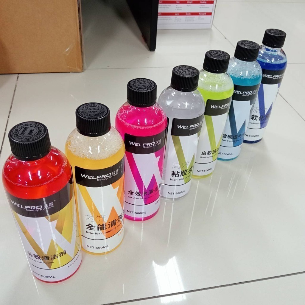 🔥พร้อมส่ง🔥WEL PRO น้ำยาทำความสะอาดล้อ ดุมล้อ ยางรถยนต์ กำจัดสนิม ผง ...