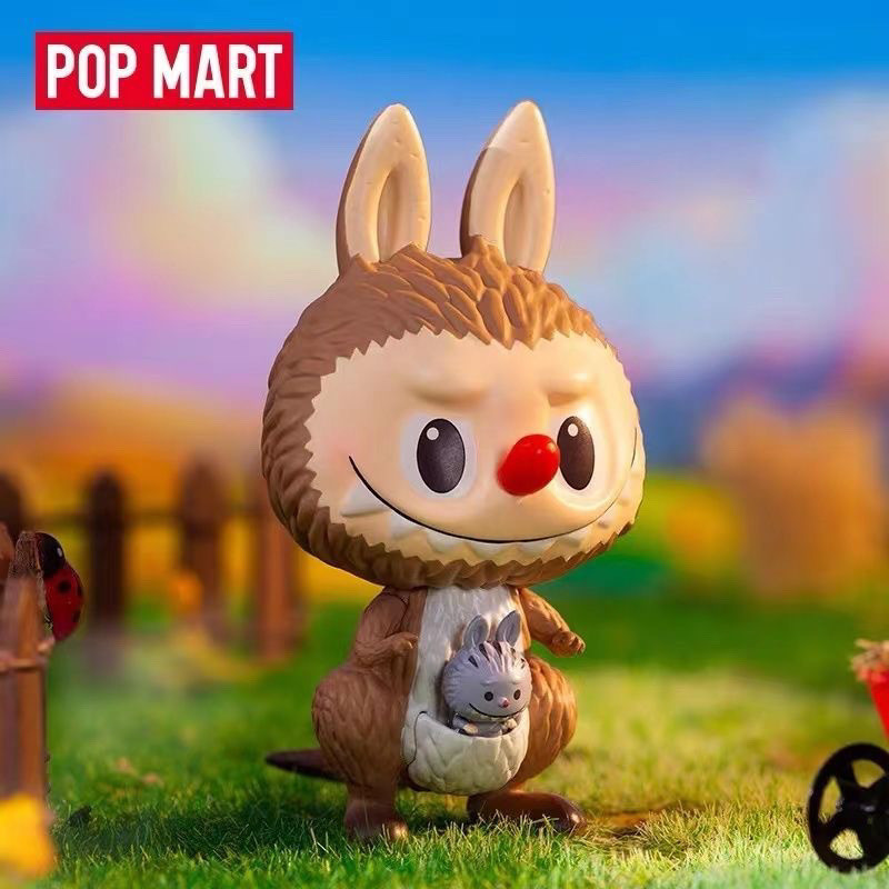 ของแท้ LABUBU LABUBU Elf Animal Series POPMART Mystery Box Lion Toys ...