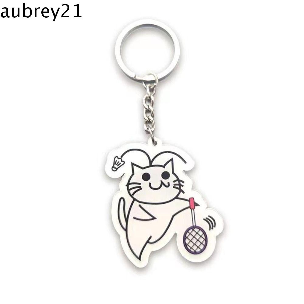 Aubrey1 พวงกุญแจแบดมินตัน, Cat Play Badminton DIY พวงกุญแจแบดมินตัน ...