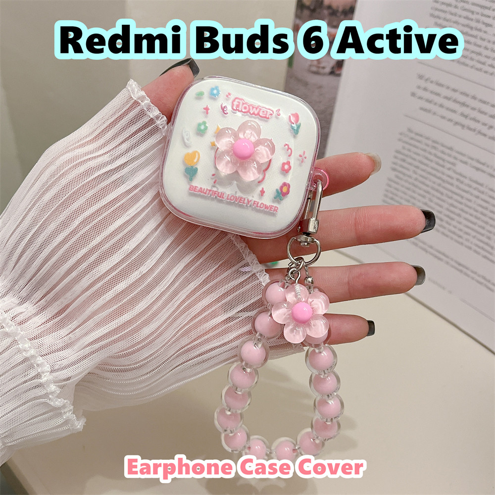 คุณภาพสูงสําหรับ Redmi Buds 6 Active Case Casing Soft Silicone DIY ...