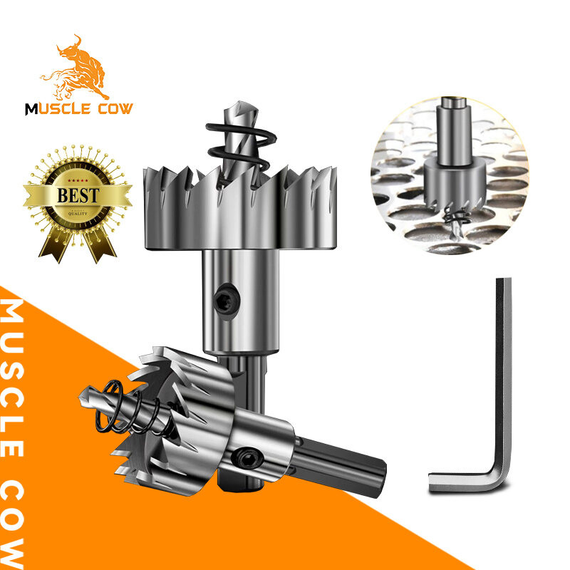 MUSCLE COW ดอกสว่าน โฮลซอเจาะเหล็ก ขนาด 12-55 mm อลูมิเนียม HSS Hole ...