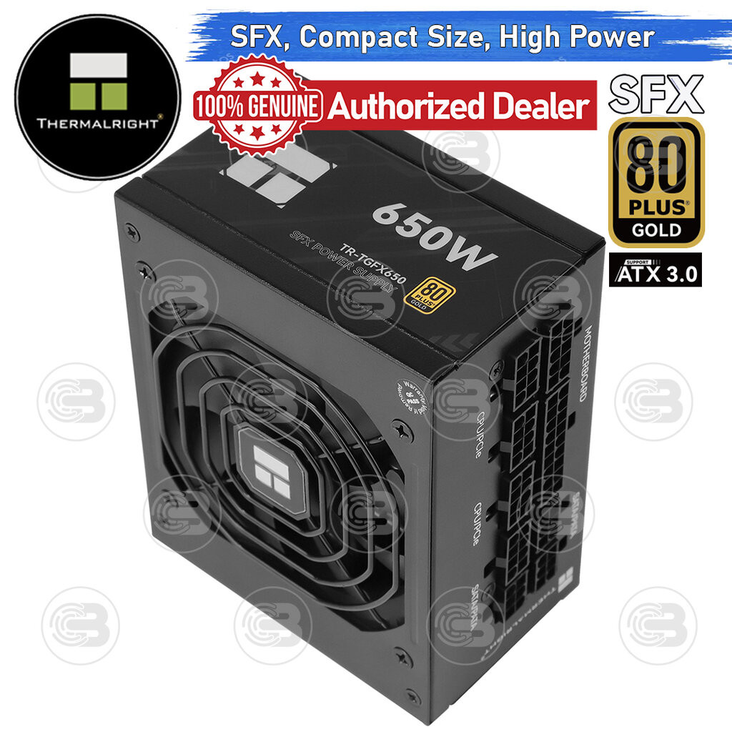 [CoolBlasterThai] Thermalright SFX Power Supply 650W 80 Plus Gold Embossed Full Modular (TGFX ...