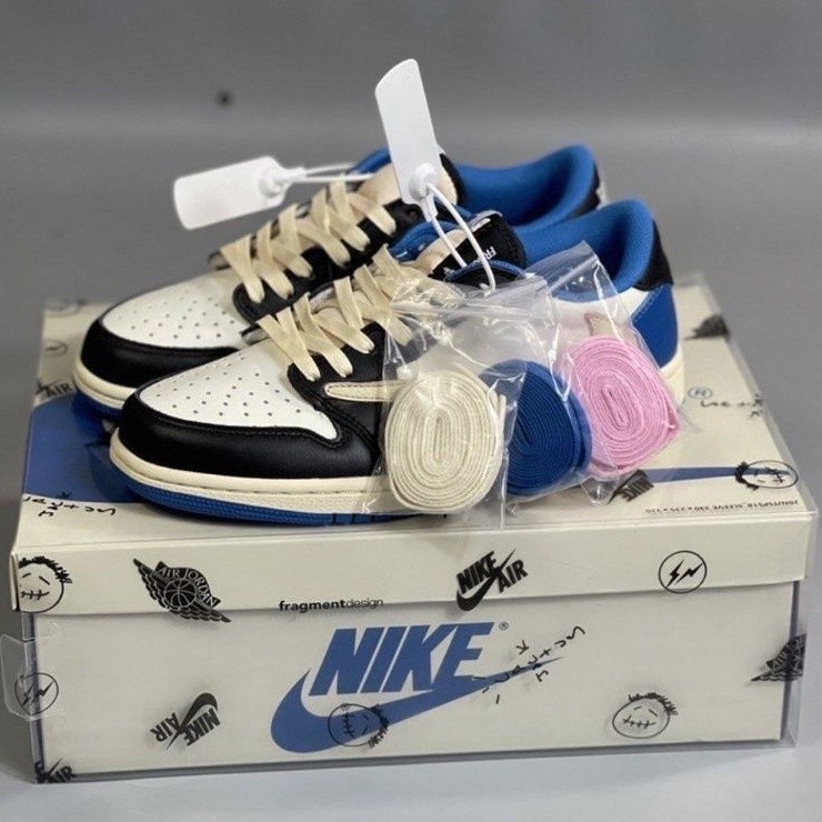JORDAN 1 Low x travis SCOTT x Fragrance รองเท้ากีฬา unisex สีเขียวทหาร ...