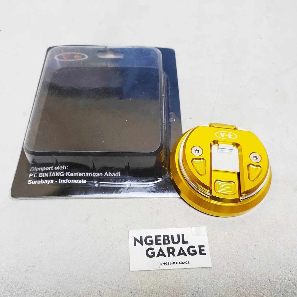 Nmax OLD GOLD CNC YAMAHA V1 RACING ฝาครอบถังน้ํามัน | Shopee Thailand