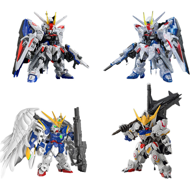 Bandai MGSD Gundam Freedom Gundam Babatos Flying Wings Dare Assembly ...