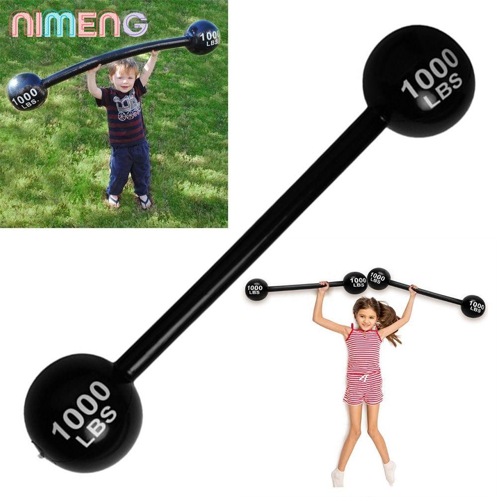 Nimeng Inflatable Barbell PVC สนุกเกม Barbell Party ตกแต่งของเล่นตลก ...