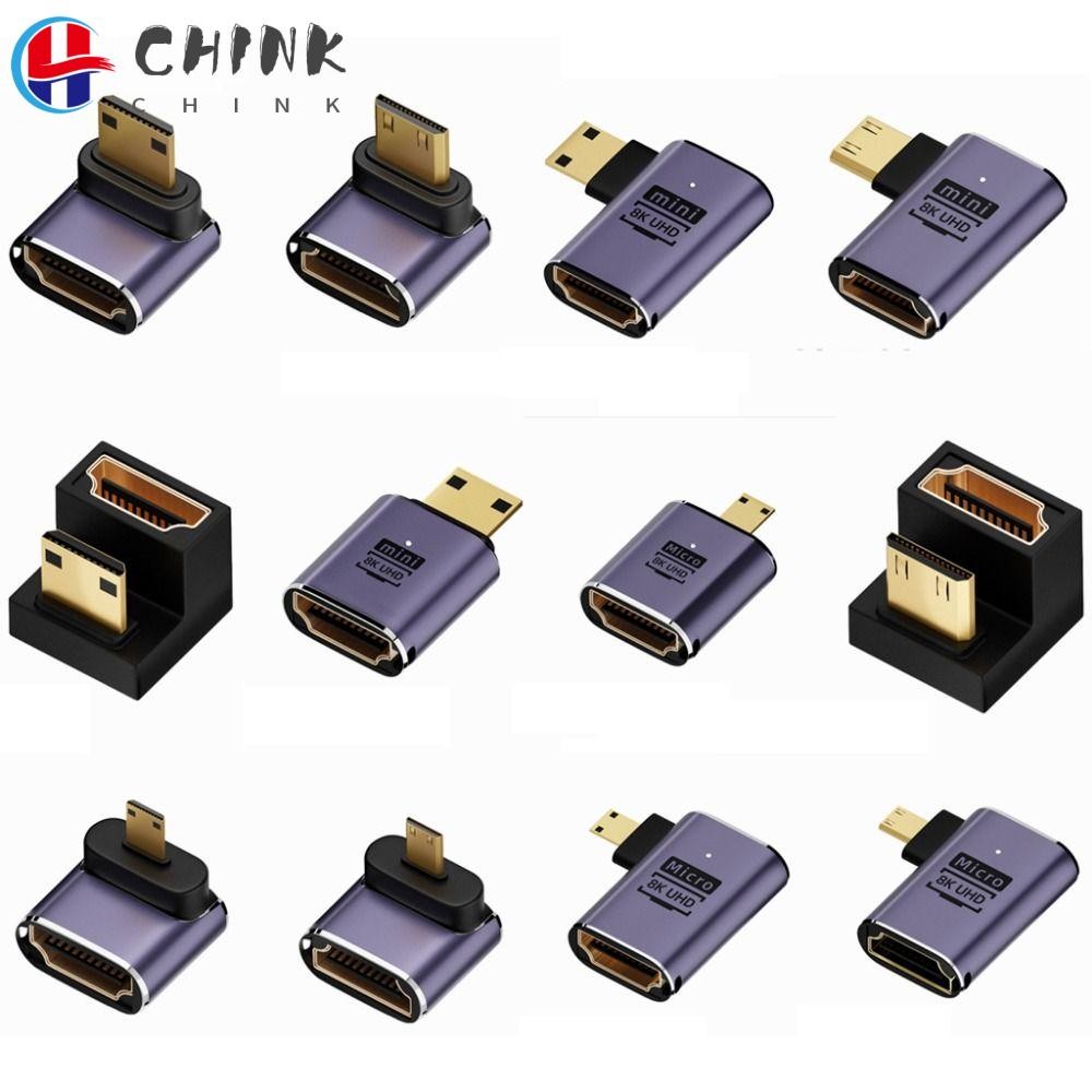 Chink Mini /Micro HD เป็น HDMI รองรับชายกับหญิง UHD Monitor โปรเจคเตอร์ ...