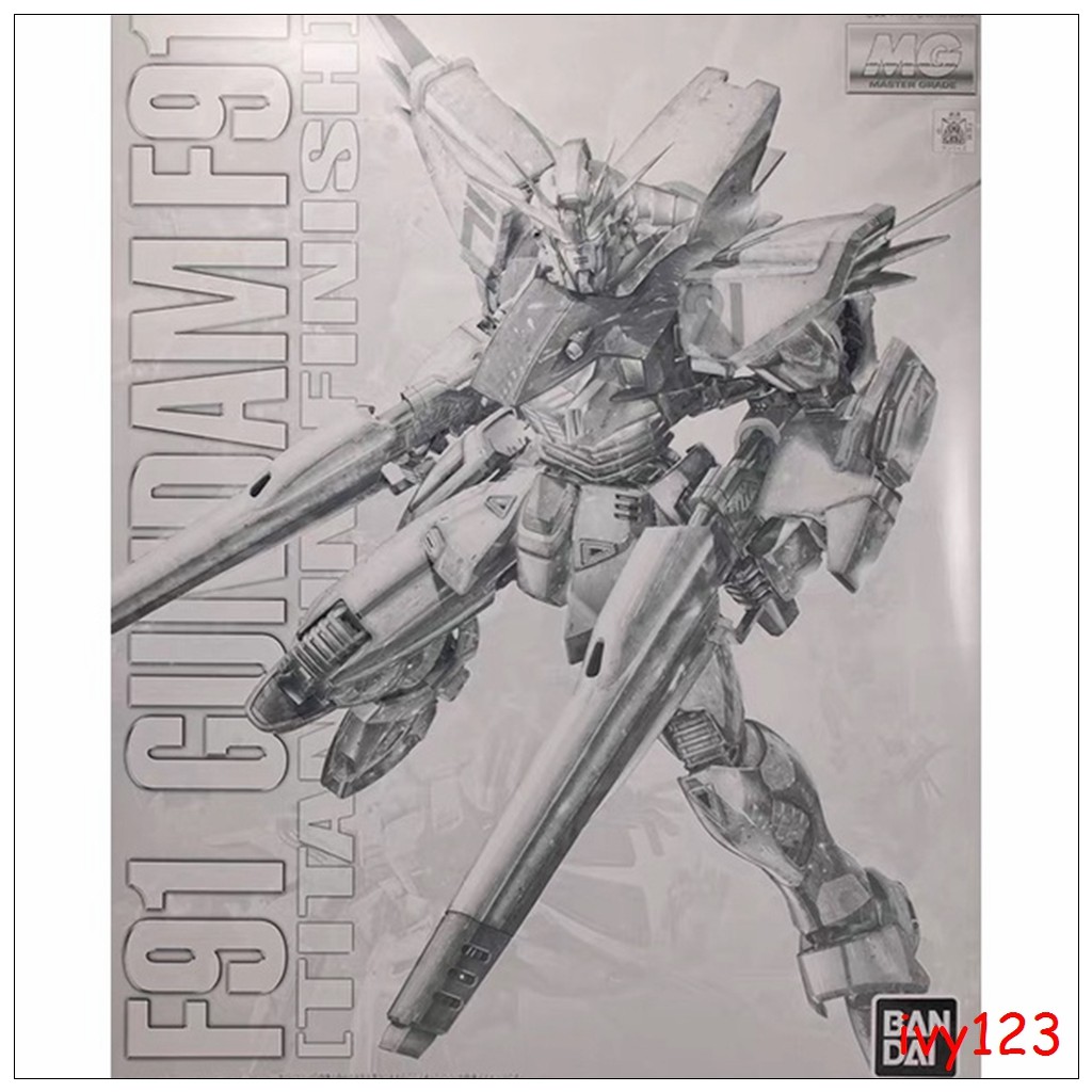 ⭐Bandai/bandai สินค้าใหม่ MG1/100 F91รุ่นชุบ Ver2.0 GUNDAM GUNDAM ...