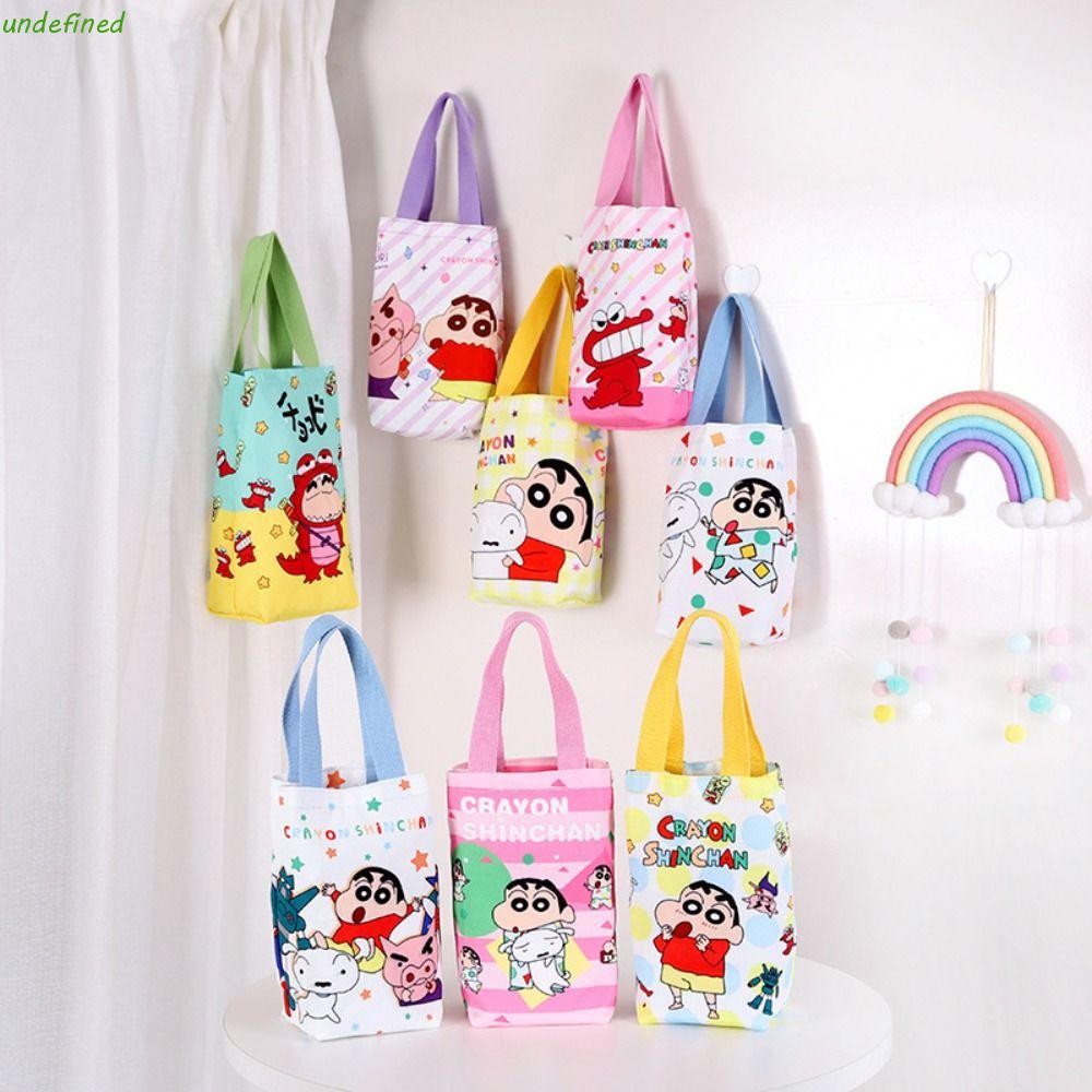 Jarrediw Crayon Shin Chan Canvas Bag สีสันน่ารักสำหรับใส่น้ำและพายุฝน ...