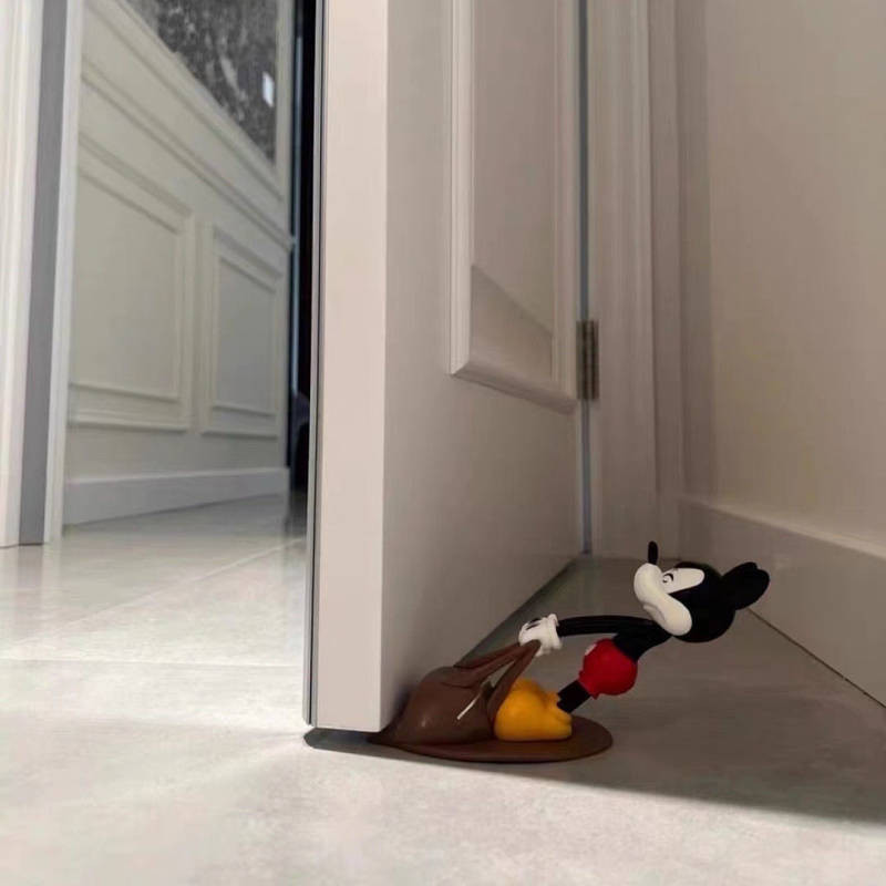 Mickey Mouse Windproof Waterproof Cartoon to Block the Door Machine ...