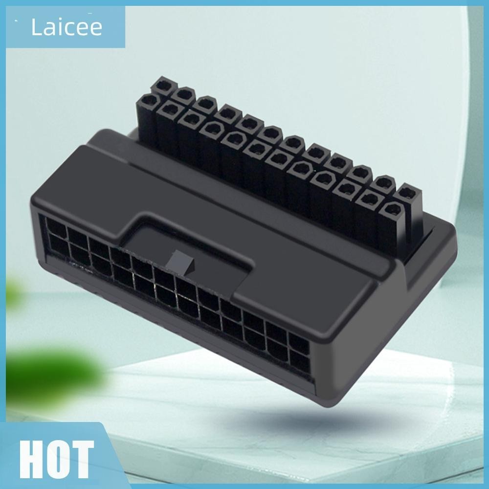 [Laicee.th] Atx 24 Pin ถึง 90 องศาแหล่งจ่ายไฟ Modular 24Pin ขั้วต่อสายไฟ | Shopee Thailand