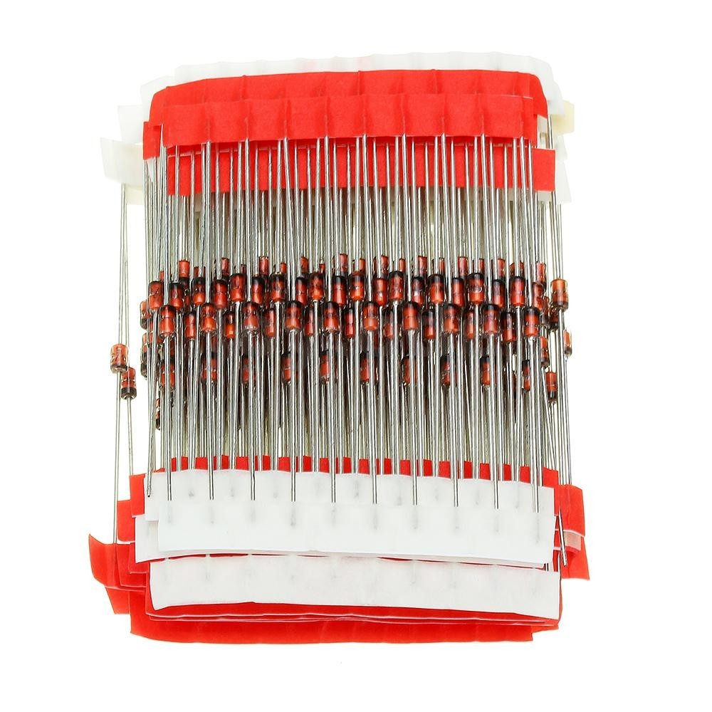 250 ชิ้น 25 ค่า 1W Zener Diode Assorted Kit 3V ถึง 33V Assortment Kit ...