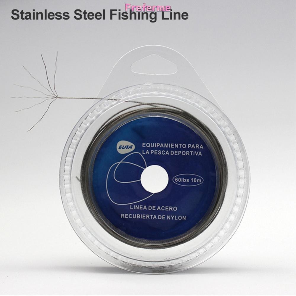 Preferme 10M 7 Strands Braid 10LB-200LB สแตนเลสลวด Super Strong สายตก ...