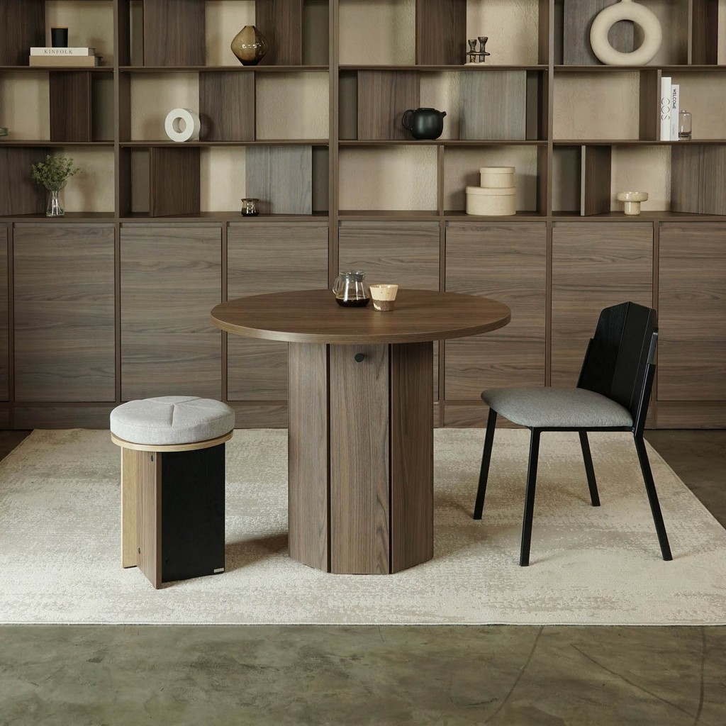 HARV โต๊ะกินข้าว BOLE Dining Table W90xD90xH75 รุ่น T902 | Shopee Thailand