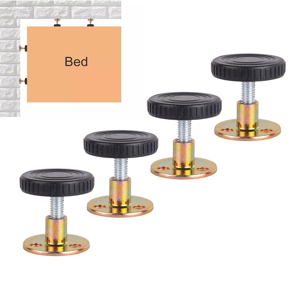 【AMZ】Adjustable Height Furniture Feet 28-40 Mm Adjustable Bed Foot ...