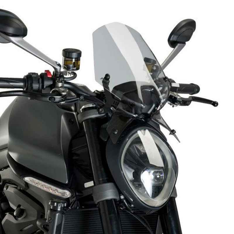 OM Motorcycle Windscreen Windshield For Ducati Monster 937 950 2021 ...