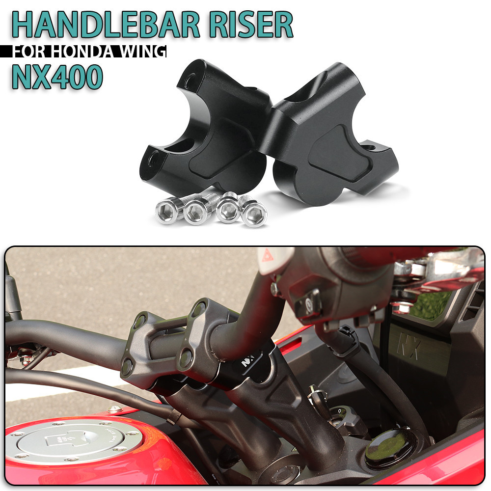 แฮนด์ Riser Clamp สําหรับ Honda NX400 NX500 2023 2024 NX 400 500 ...