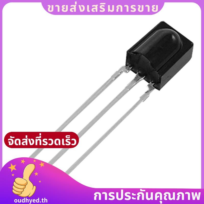 10 ชิ้นระยะทางแผนกต้อนรับ 15M อินฟราเรด VS838 IR โมดูลรับสัญญาณ Black ...