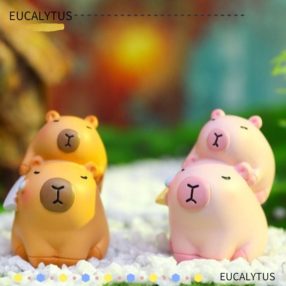 Eutus Capybara กล่อง, Kawaii Action Figures Capybara ตุ๊กตา, Multicolor ...