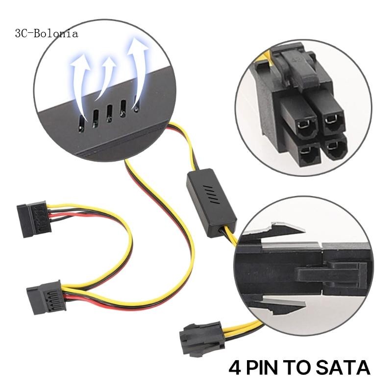 PC Cpu 4pin To Power Cable Speed Transfer เป็น Hard Drive Power Cable ...