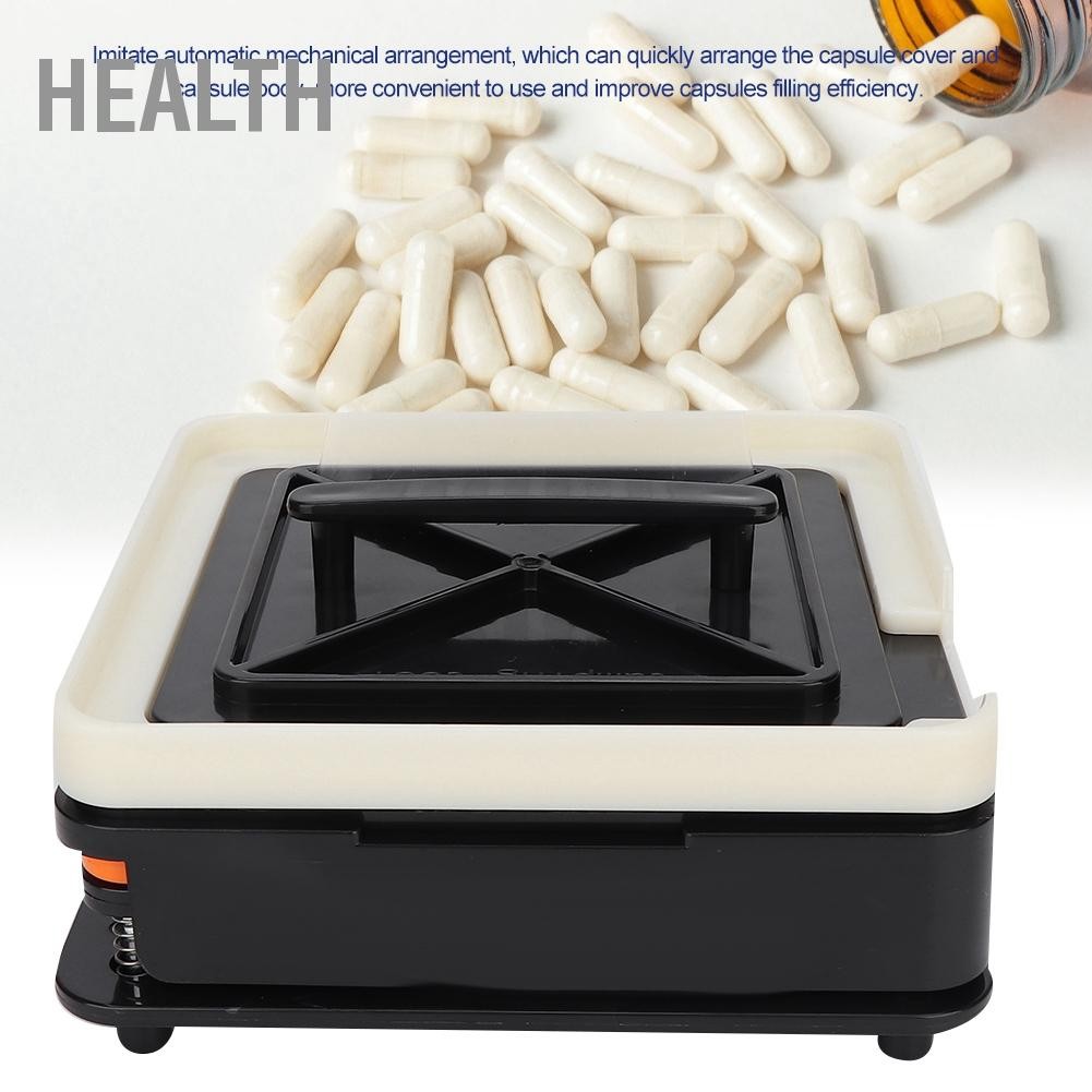 Health 100 หลุม ABS Capsule FILLER คู่มือเครื่องบรรจุผงแคปซูลเครื่องมือ ...