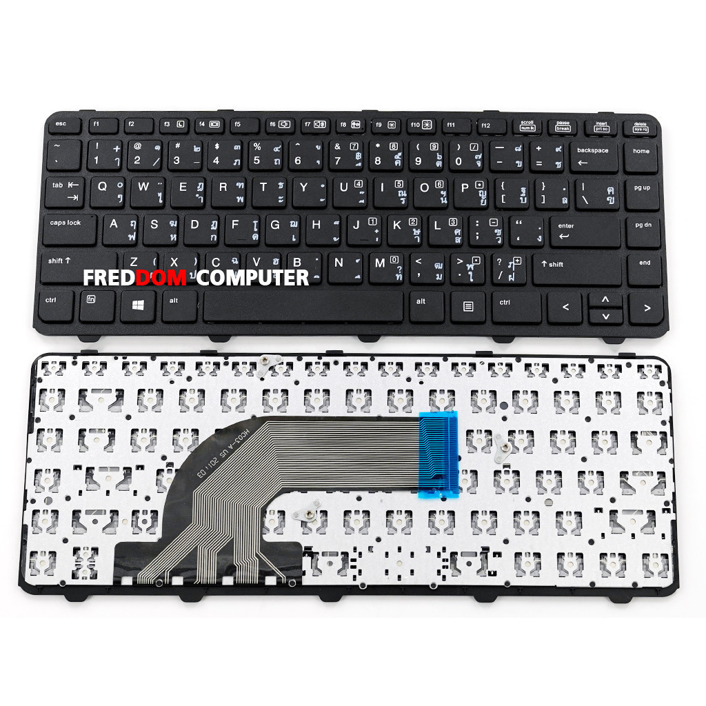 คีย์บอร์ด Hp PROBOOK 430 G2 440-G0 440-G1 445-G1 440 G2 อังกฤษ KEYBOARD ...
