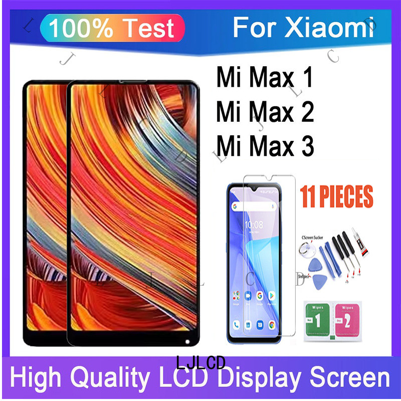 Original Xiaomi Mi Max 1 Max 2 Max 3 จอแสดงผล LCD หน้าจอสัมผัสพร้อมการ ...