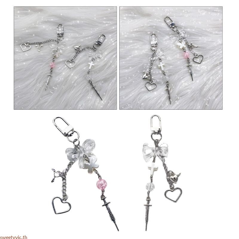 Sweety Handmade Cross พวงกุญแจผีเสื้อ Sweet Cool พวงกุญแจรถผู้หญิง ...