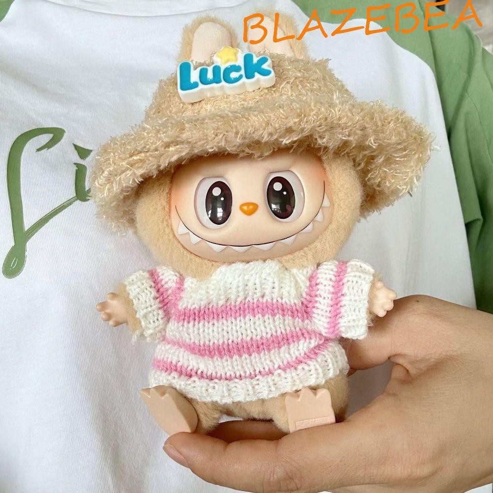 Blazebea 1 ชุดนั่ง Party Labubu ตุ๊กตาเสื้อผ้า, ของเล่นอุปกรณ์เสริมเสื้อกันหนาว Labubu ชุดตุ๊กตา ...