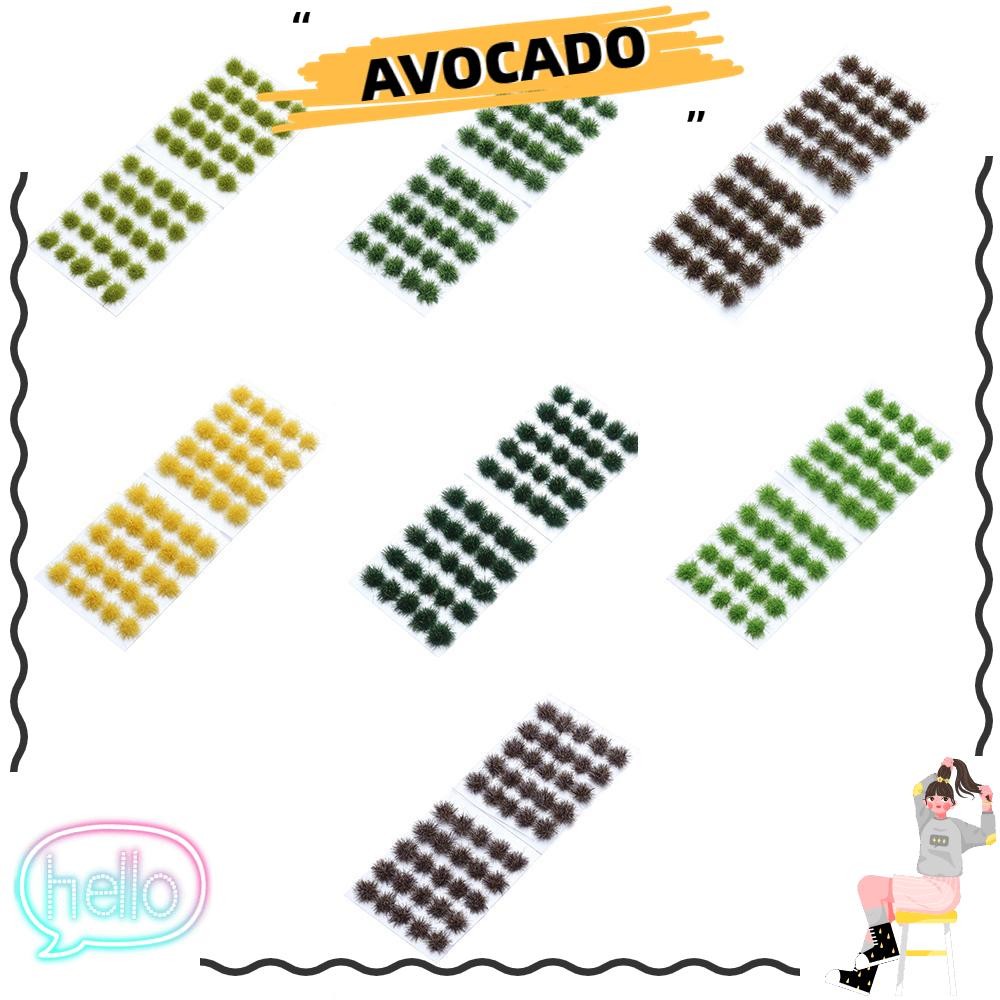 Avocar 50PCS หญ้าเทียม Tufts 5 มม.รถไฟก่อสร้างโต๊ะทรายฉากจําลองรุ่น ...