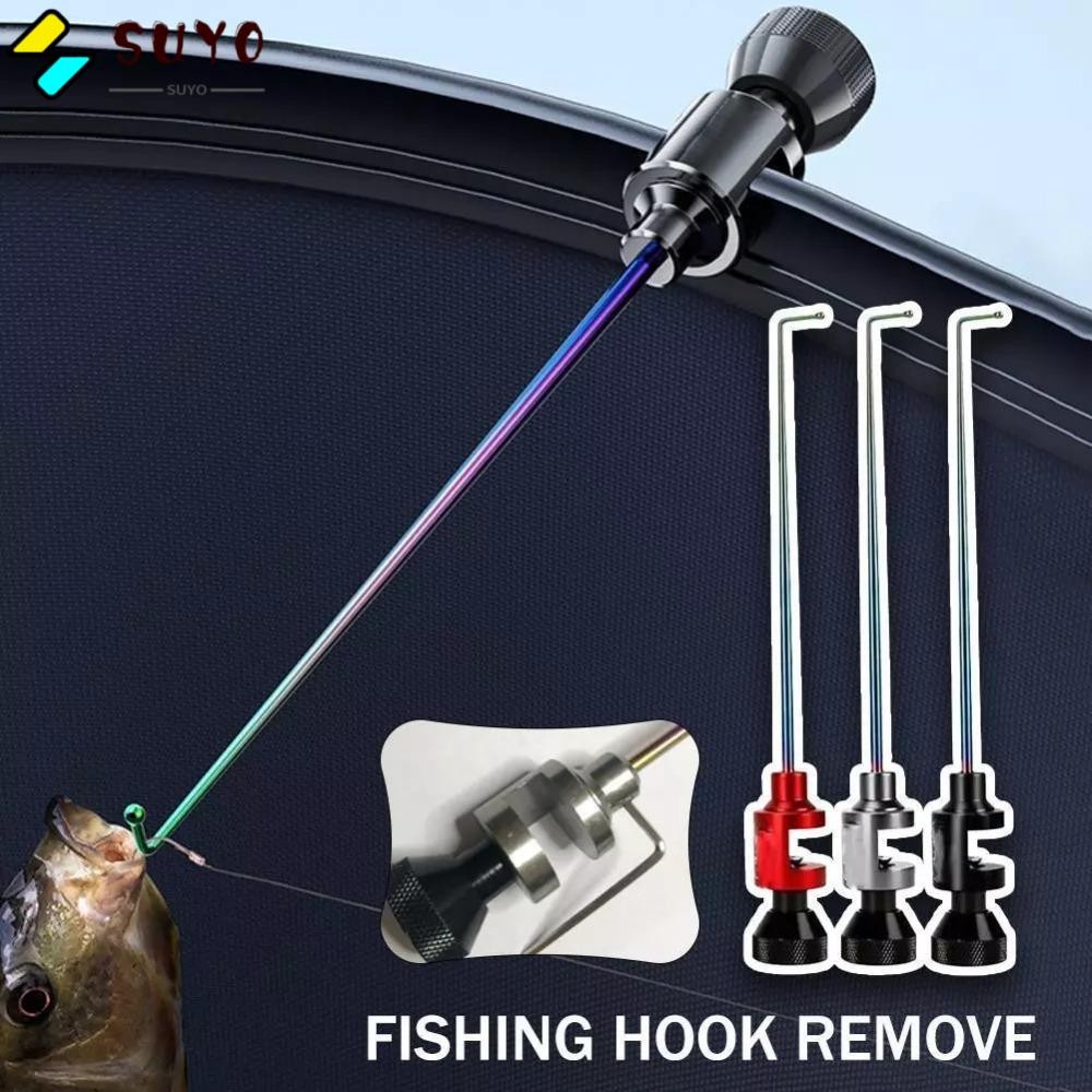 Suyo Disgorger, Quick Release ปรับทิศทาง Fish Hook Remover, สแตนเลสแบบ ...