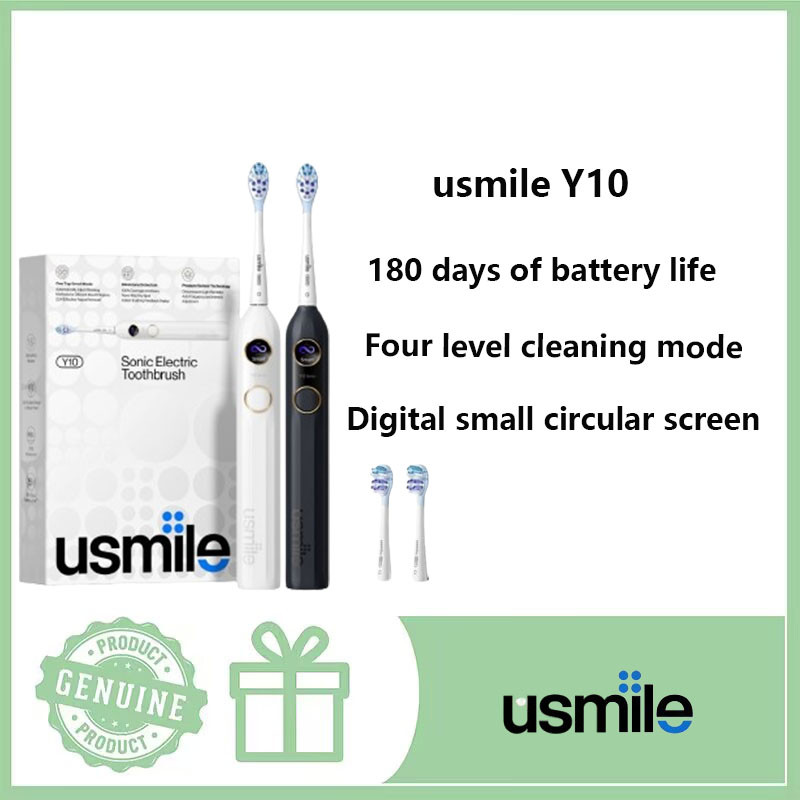 Usmile Y10 Sonic Electric Toothbrush Adult Smart Screen Electric ...
